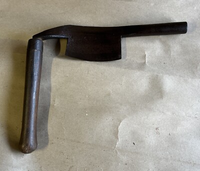 ANTIQUE DR BARTON COOPER'S CHAMFERING DRAW KNIFE. ROCHESTER, NY SHARP ...