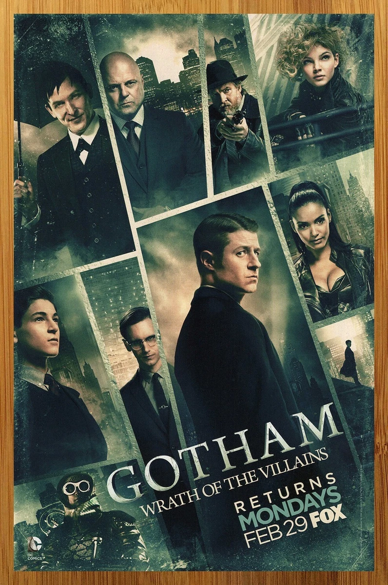 Gotham Tv Show Fox Poster