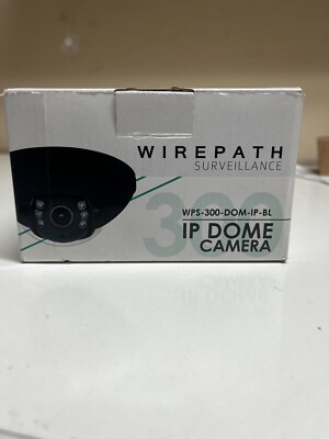 WirePath Surveillance WPS-300-DOM-IP-BL 1MP 720P HD Mini Dome Camera ...