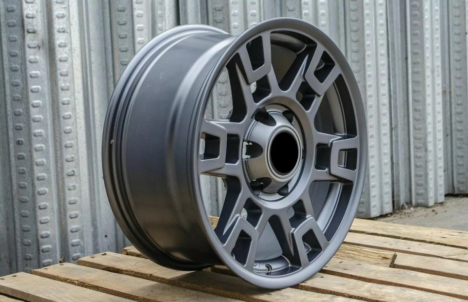 17" Wheels Fit Toyota 4Runner Tacoma Fj GX470 GX460 17x8 6x139 +5 Grey ...