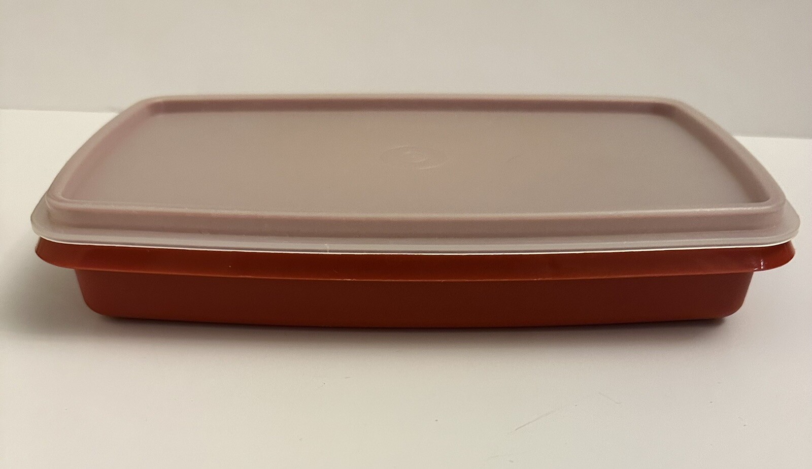 Vintage Tupperware Deli Lunch Meat Container 816 Paprika 9 x 5.5 with ...