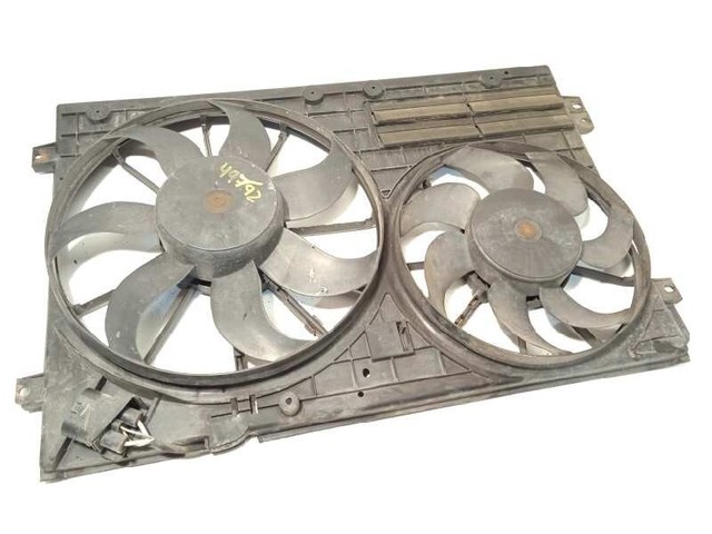 Radiator Condenser Fan Motor Assembly 1K0121205AD Fits 09 Volkswagen CC ...