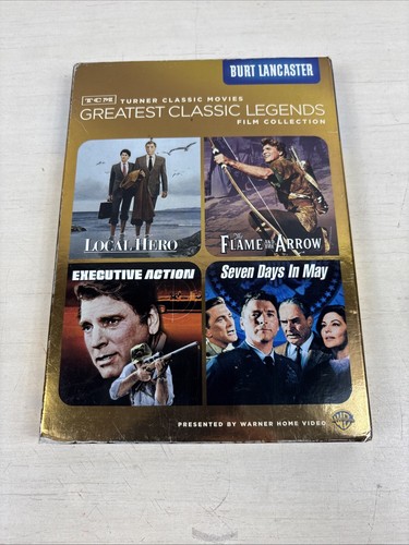TCM Greatest Classic Legends Collection: Burt Lancaster DVD Set ...