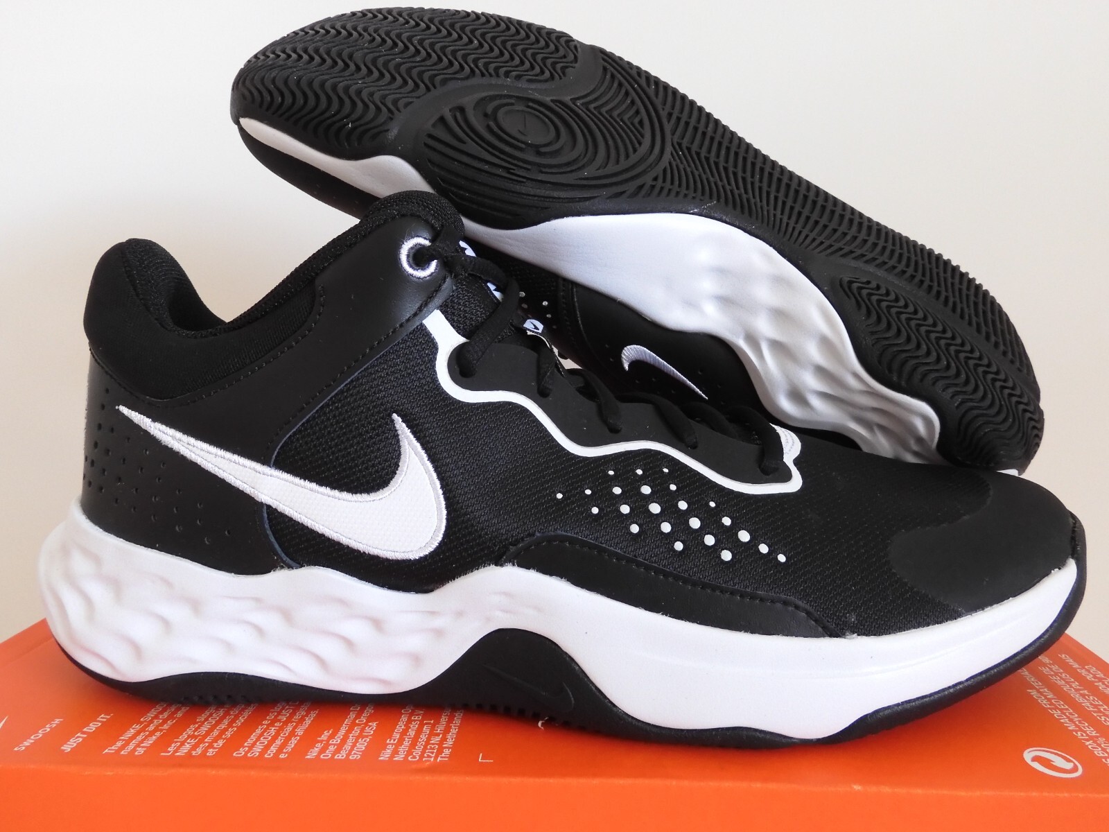 NIKE FLY BY MID 3 BLACK-WHITE "BASKETBALL" SZ 14 [DD9311-003] | eBay