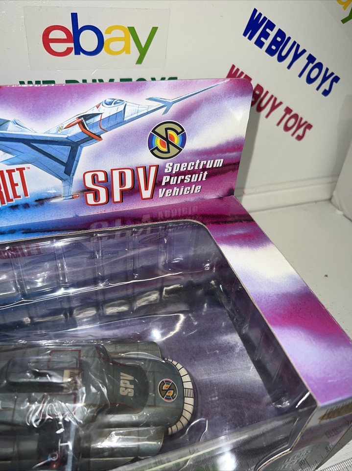 LARGE CAPTAIN SCARLET GERRY ANDERSON SPV SPECTRUM PURSUIT VEHICLE NEW ...
