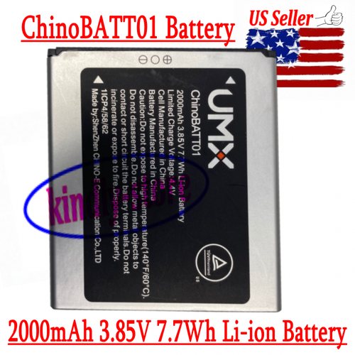Original UMX ChinoBATT01 2000mAh Battery for U683CL U693CL Unimax UMX ...