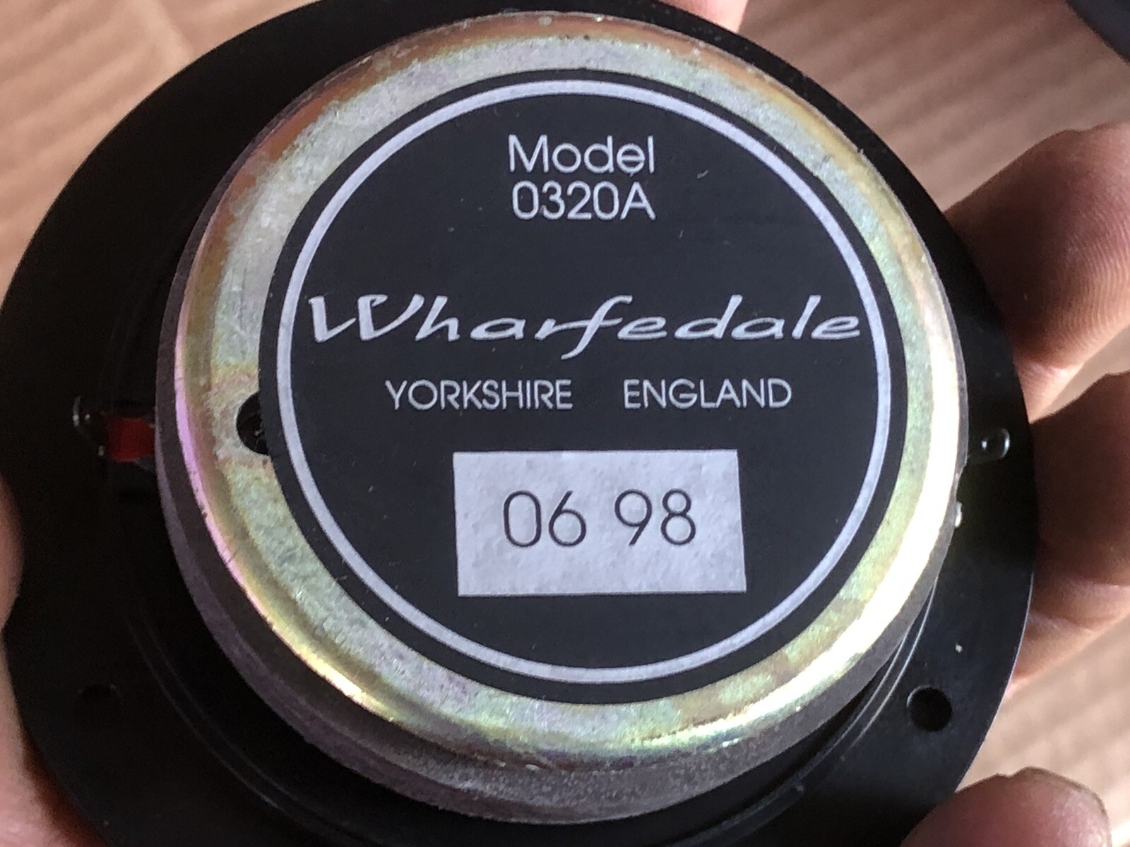 WHARFEDALE EMERALD EM93 SOFT DOME TWEETER O320A | eBay