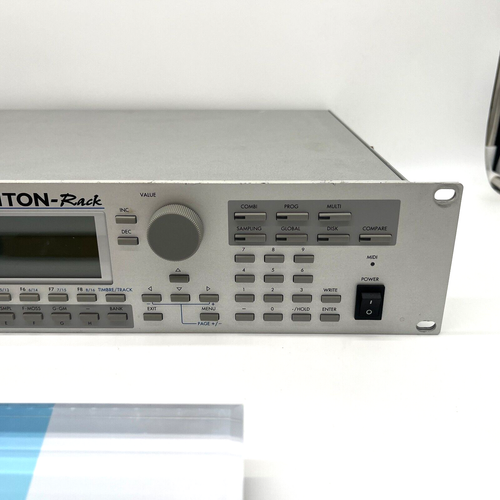 KORG TRITON RACK Sound Module Synth Synthesizer Sampler Used Tested ...