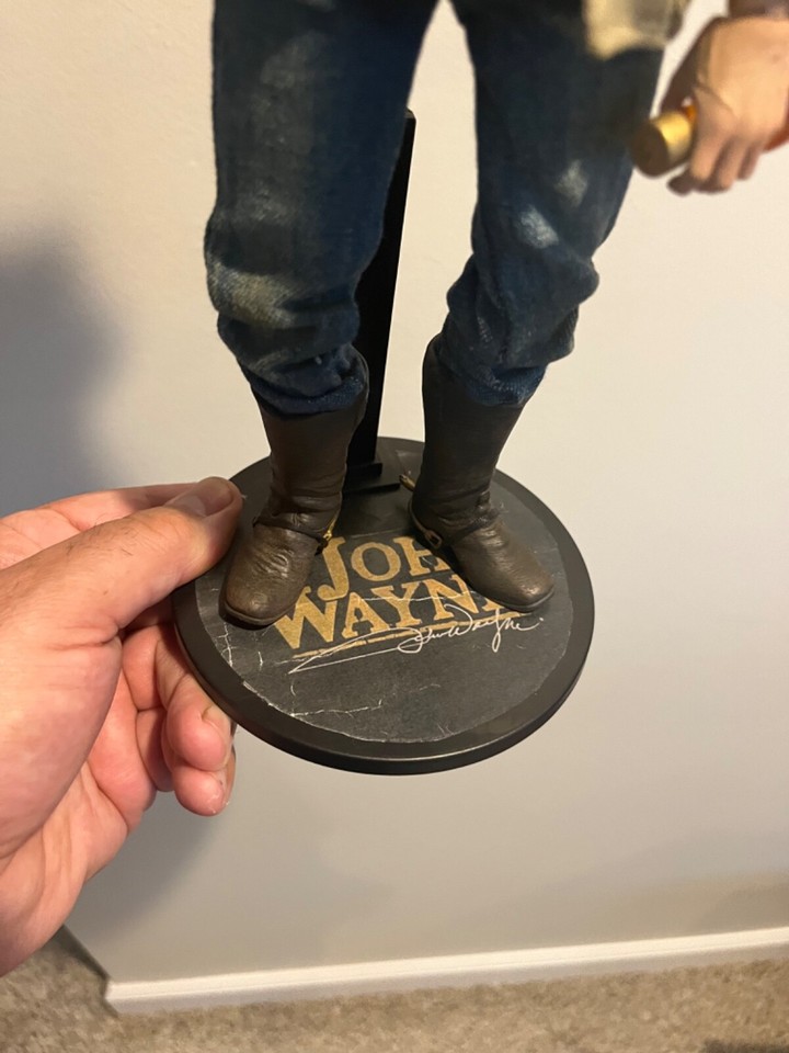 CUSTOM 1/6 scale JOHN WAYNE MARSHAL ROOSTER COGBURN TRUE GRIT COWBOY 12 ...