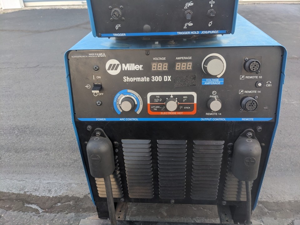 Miller Shopmate 300 DX Stick / Mig / Tig welder | eBay