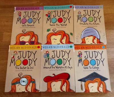 BOOK - Bundle X6 Moody Judy Children's Paperback Books Collection Megan ...