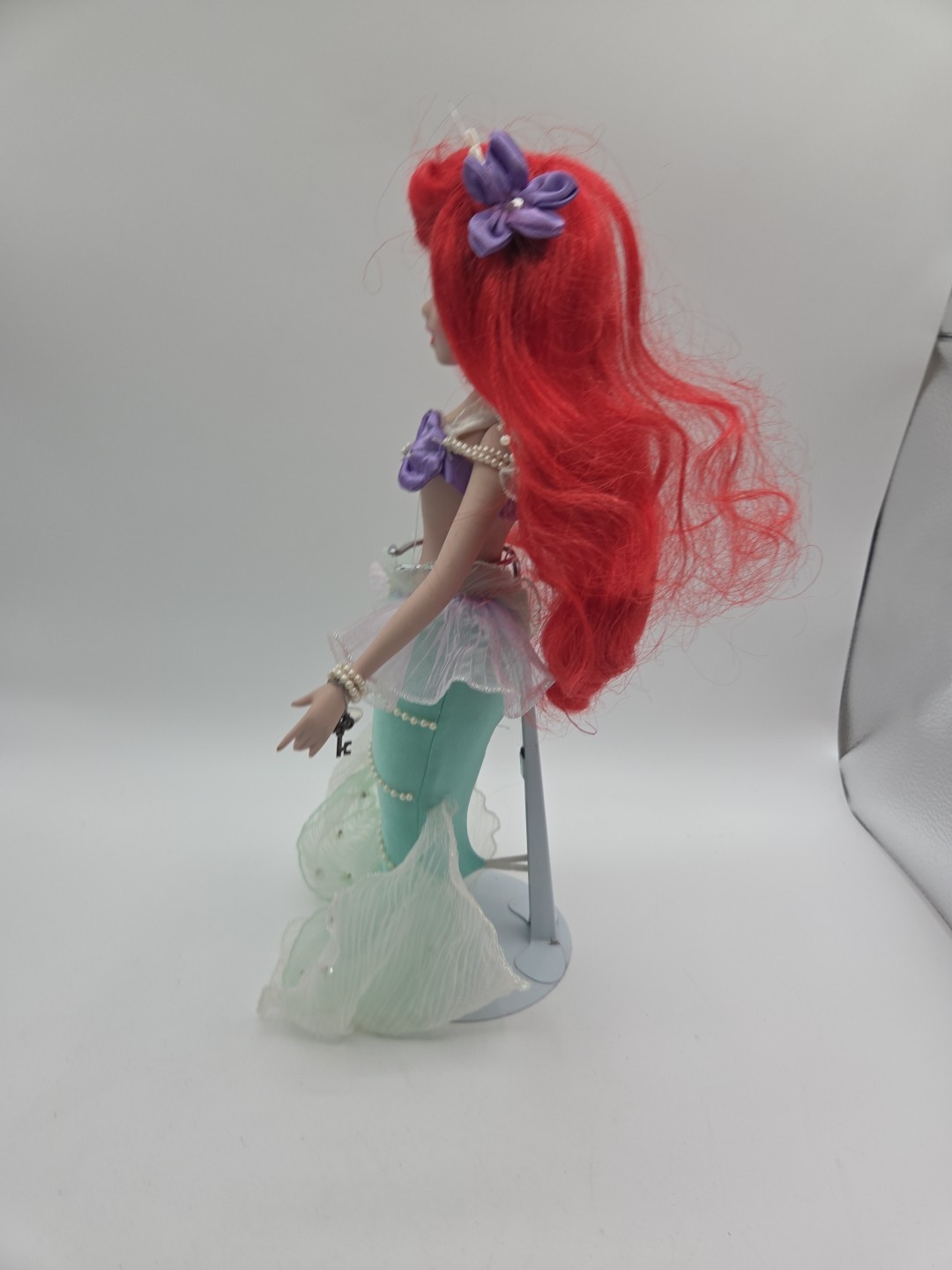 Disney Princess LITTLE MERMAID Special Edition Porcelain Doll Brass Key ...