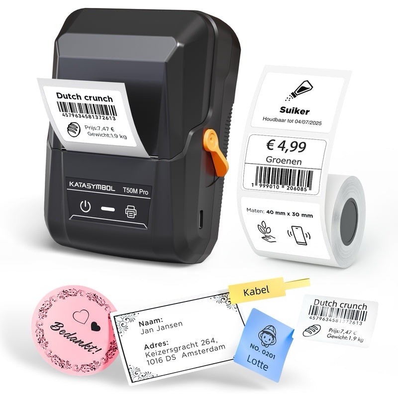 NEW GENUINE SEALED KATASYMBOL T50M PRO LABEL PRINTER- BLACK | eBay