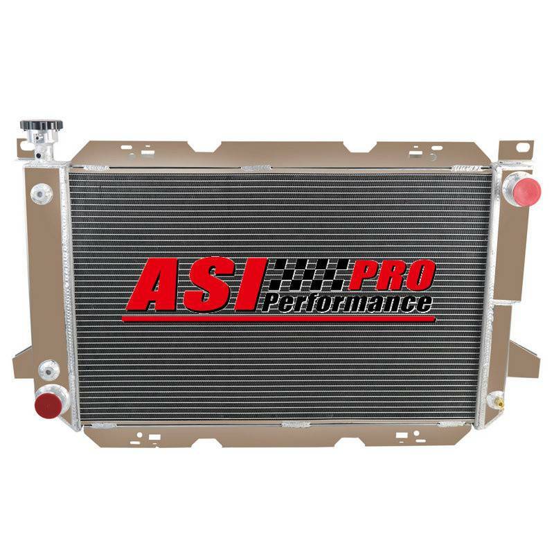 4 ROW Radiator For 1985-1997 Ford F-150 F-250 F-350 Bronco 5.0L 5.8L 7 ...