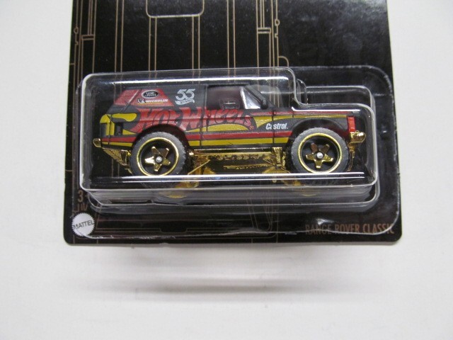 Hot Wheels 2023 55st Anniversary Black & Gold - RANGE ROVER CLASSIC | eBay