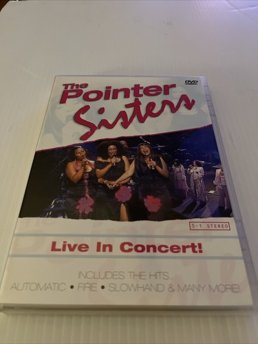 The Pointer Sisters - Live in Concert DVD Rare Region Free Not NTSC 5033107911394 | eBay Australia
