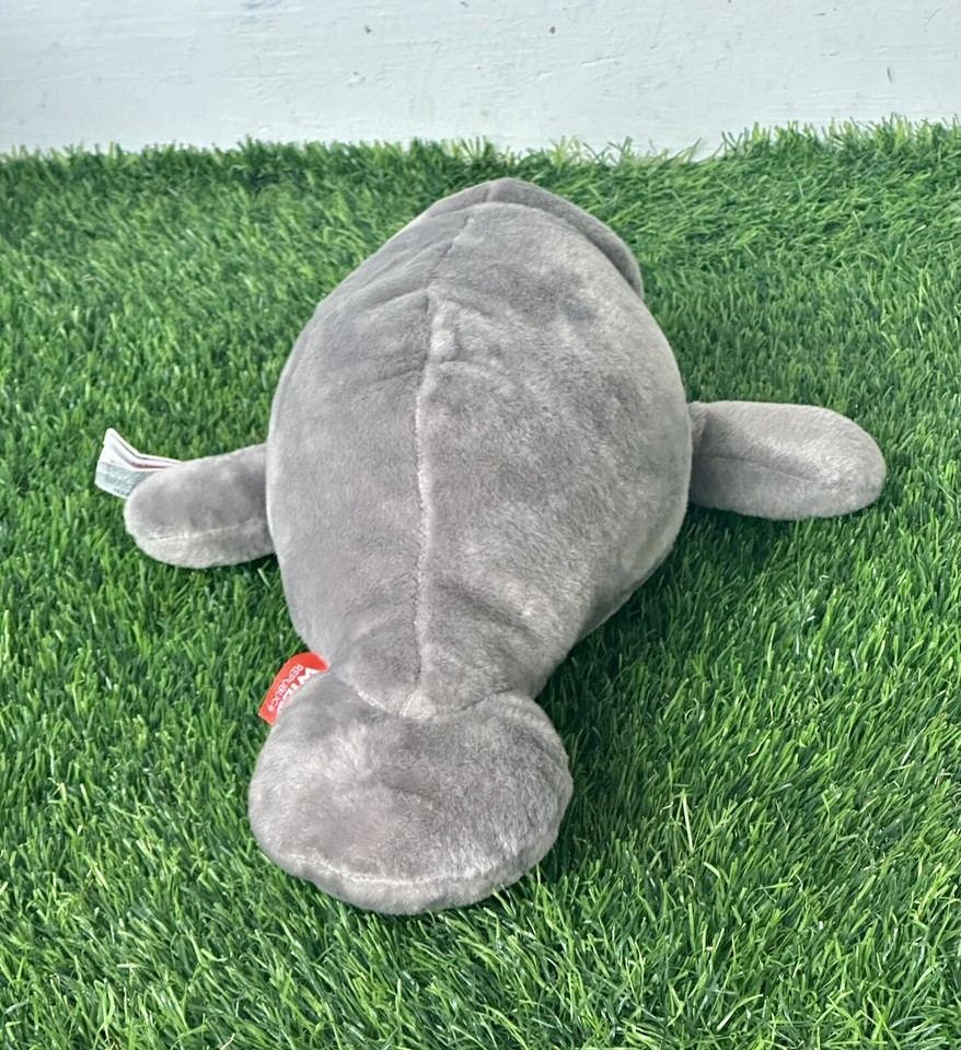 Wild Republic Manatee Plush 13” Long Stuffed Animal Gray W/ TAGS ...