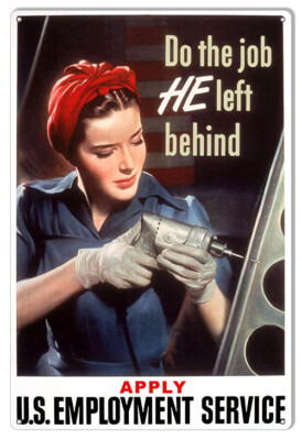 Do The Job HE Left Behind Propaganda Metal Sign 12x18 | eBay