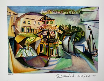 Pablo Picasso CAFE ROYAN Estate Signed Limited Edition Giclee Size Art ...