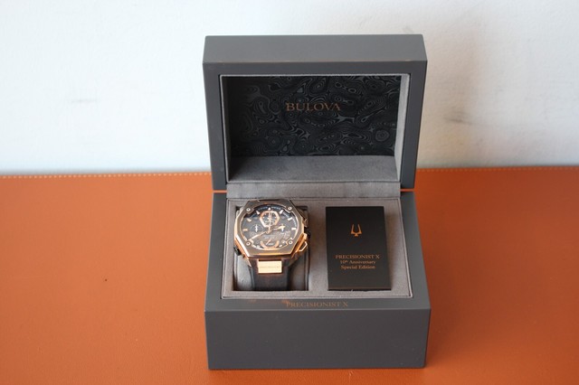 Bulova Precisionist X Men's Black Watch - 98B356 for sale online | eBay