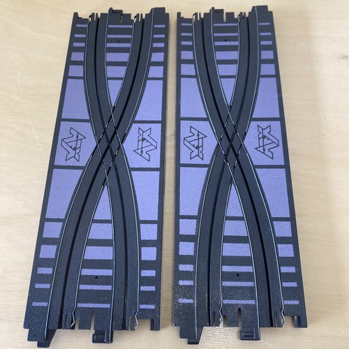 2-AFX AURORA TOMY HO SLOT CAR 9" CROSSOVER TRACK | eBay