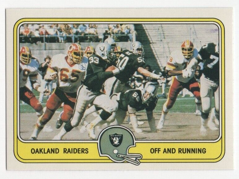 1981 Fleer Team Action Oakland Raiders Football Card #39 - Free ...