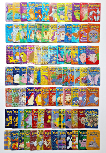 BIG LOT POKEMON NINTENDO - 162 Cards / Stickers Vending Machine JAPAN ...