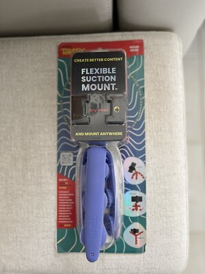 Tenikle Pro Flexible Bendable Suction Cup Camera & Phone Mount Purple ...