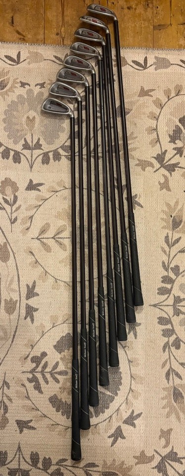 Wilson Deep Red Fat Shaft Golf Club Set Irons 3 5 6 7 8 9 PW SW | eBay