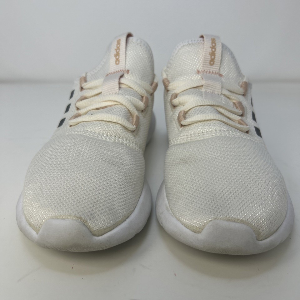 adidas Women’s Cloudfoam Pure 2.0 - Chalk White/Iron Metallic - Size 6 ...
