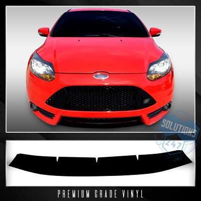 For 2013-2014 Ford Focus ST Front Lower Lip Trim Decal Overlay Precut ...
