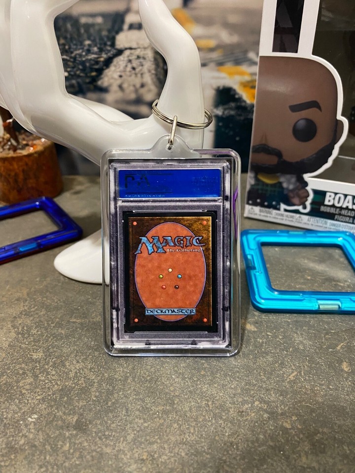 Magic The Gathering Limited Edition - Mini Slab Keychains - ALPHA BETA ...
