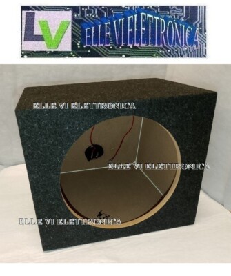 3260 RMS Box Per SubWoofer Cassa Acustica Chiusa Moquette MDF 30 Cm 300 ...