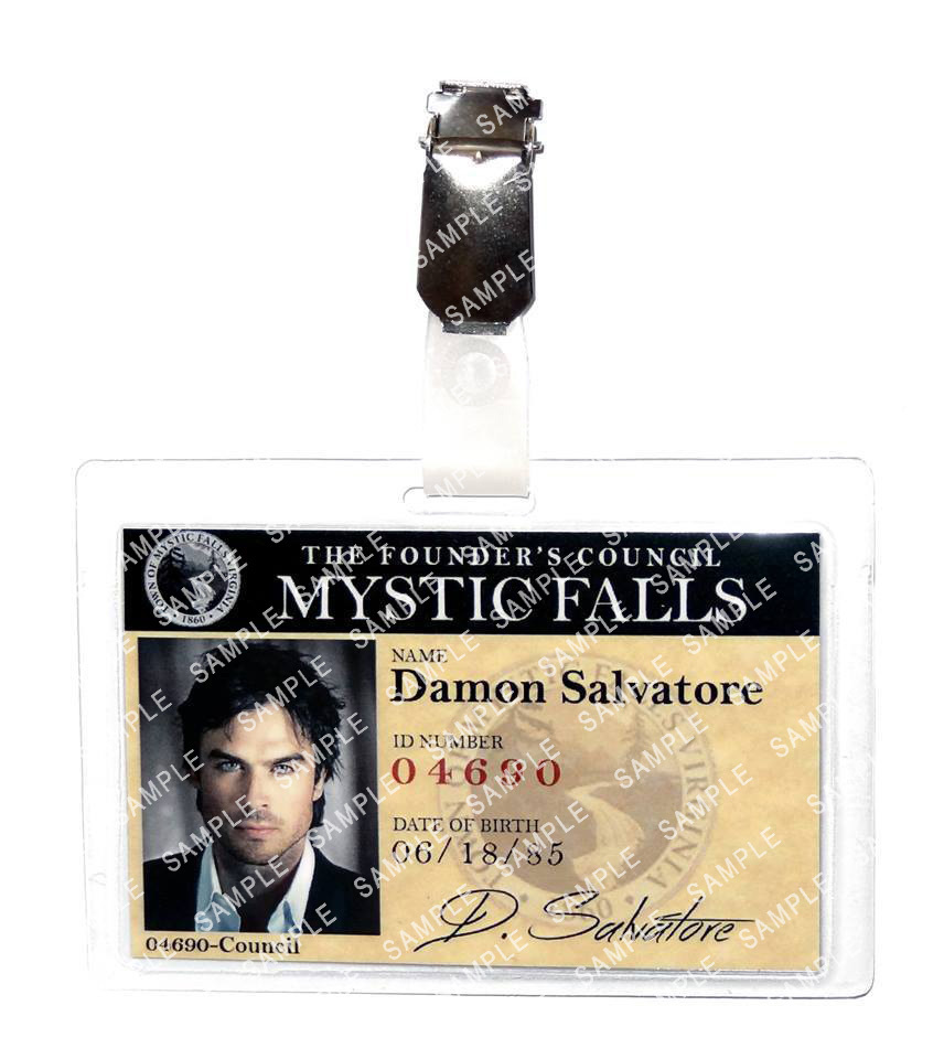 The Vampire Diaries Damon Salvatore Cosplay Prop Costume Comic Con ...