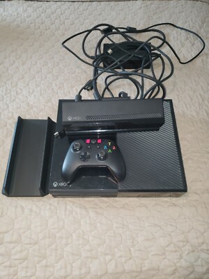 Microsoft Xbox One Kinect Bundle 500GB Black Console (7UV-00239 ...