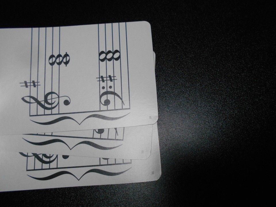 Pokemon Music Musical Note Card 2015 x3 Pikachu Pichu Raichu #2730 ...