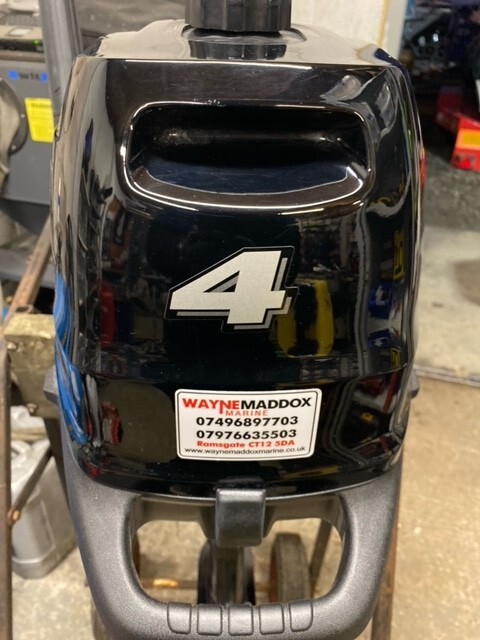 Suzuki DF4S Four Stroke Marine Outboard Engine - Black for sale online ...