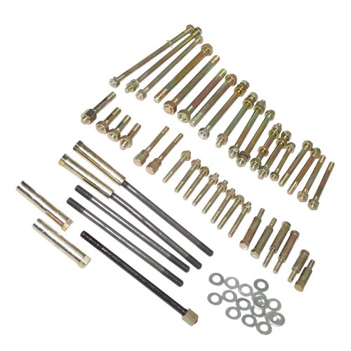 Complete Engine Studs With Nut & Washer Fixing Kit 47 Unit For Royal ...