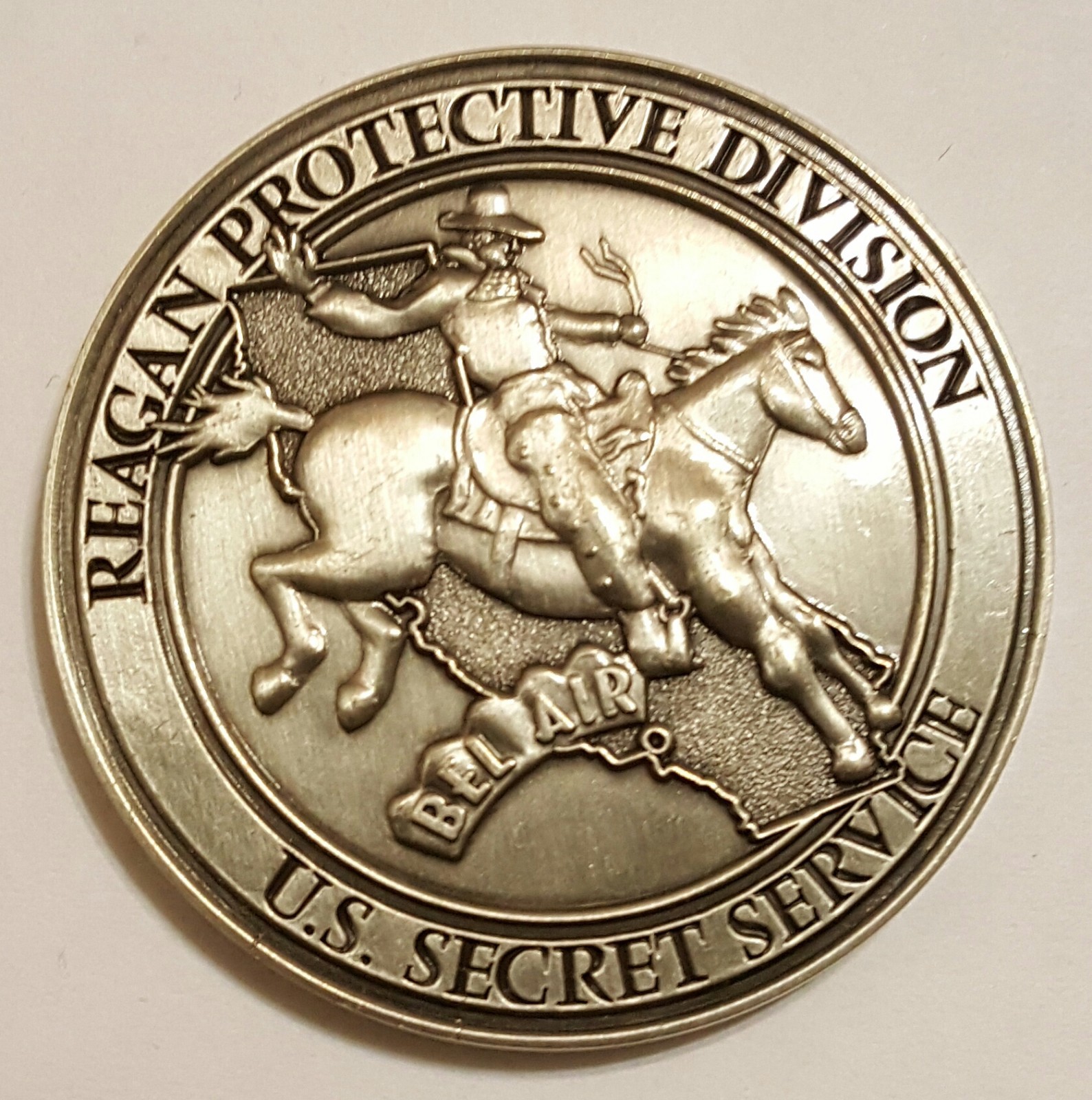 VHTF ORIGINAL USSS Secret Service POTUS Ronald Reagan PPD Protective ...