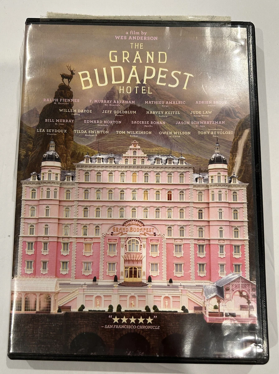 Dvd The Grand Budapest Hotel