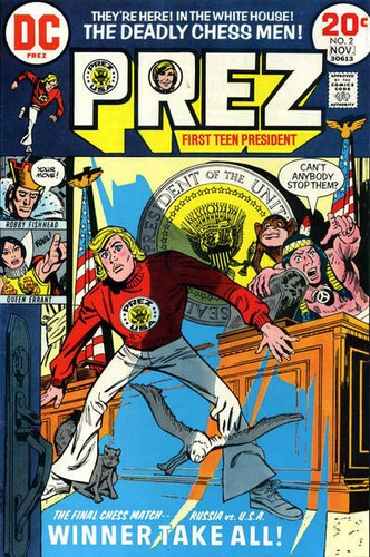 PREZ #2 VG, DC Comics 1973 Stock Image | eBay
