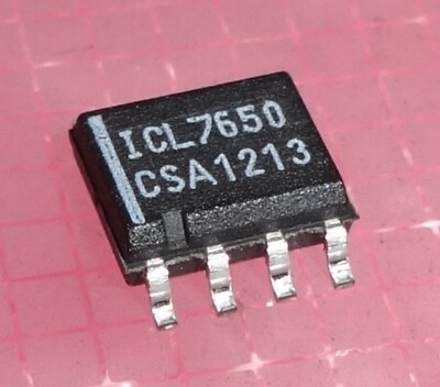 ICL7650CSA Operationsverstärker Verstärker OpAmp SO-8 smd ::: 4X | eBay