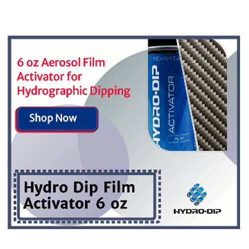 Hydro Dip Film Activator Combo Kit Mini Carbon Fiber Weave | eBay