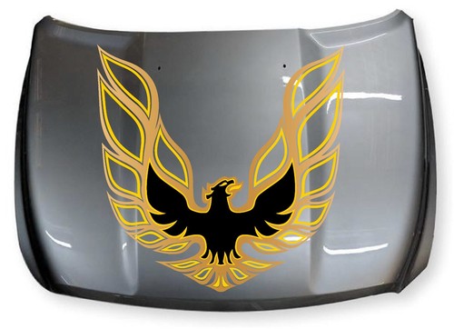 Firebird Trans AM Vintage Retro American Muscle Car Vinyl Sticker Decal ...