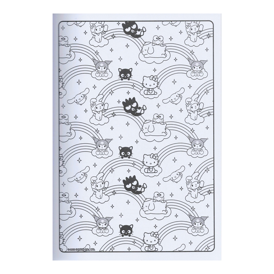 Hello Kitty and Friends Advanced Coloring Book - A Creative Adventure ...