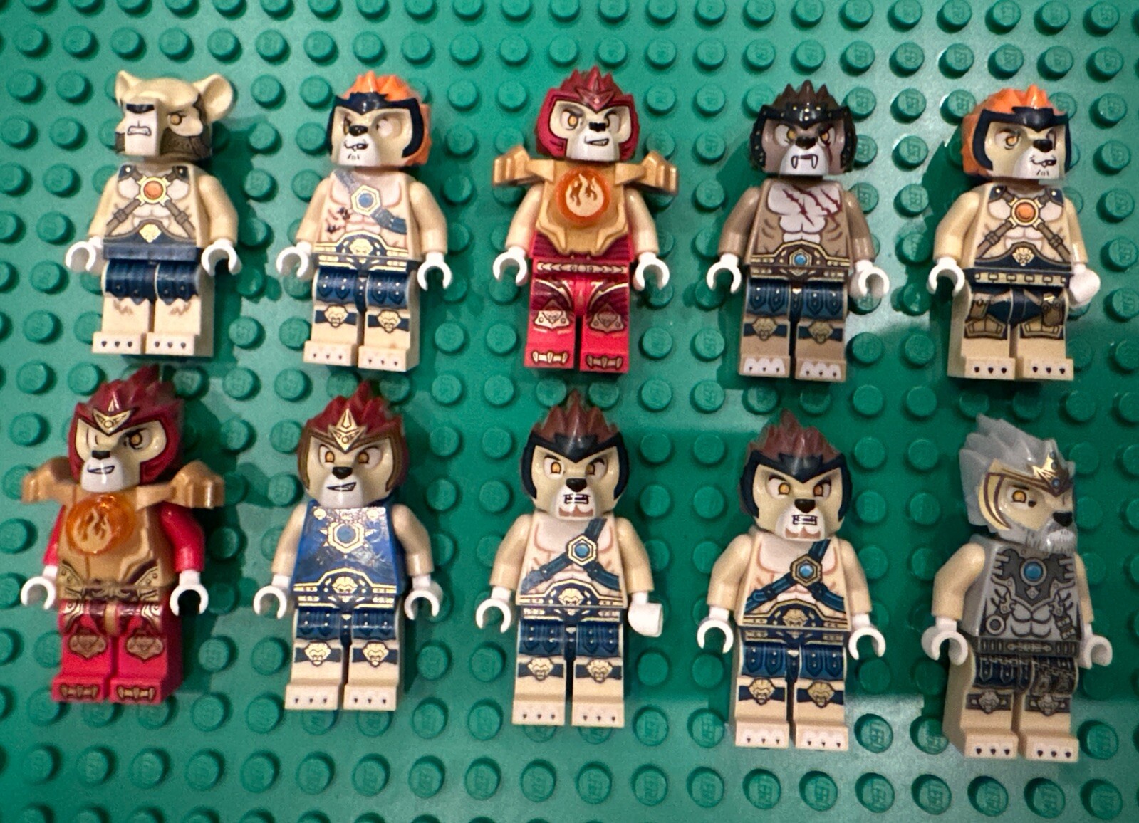 LEGO Chima Minifigures Lot Legends of Chima Minifigure X10 Lions | eBay