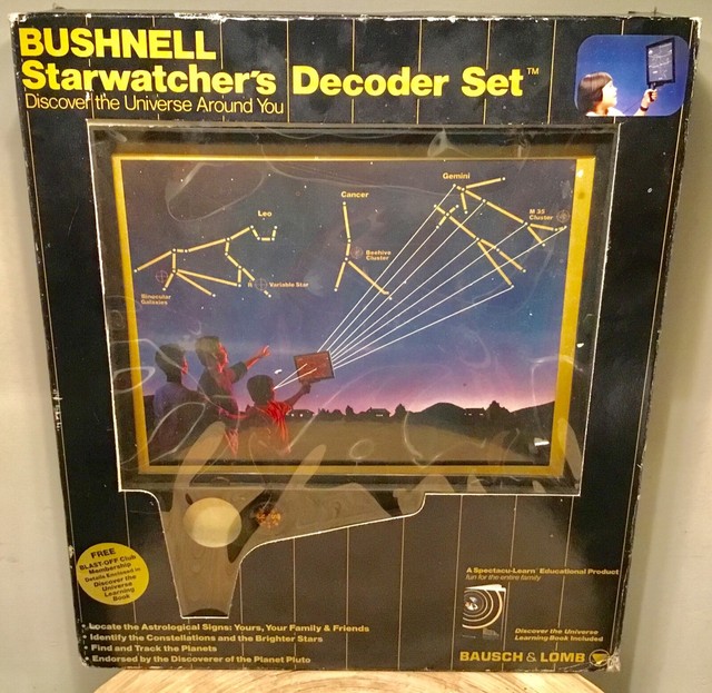 Bushnell Star Watchers Decoder Set Bausch & Lomb Starwatchers for sale ...