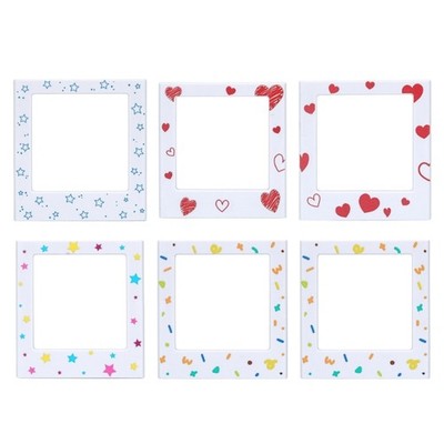 Photo Frame Stand Square Shape Space Saving for Special Presents | eBay ...
