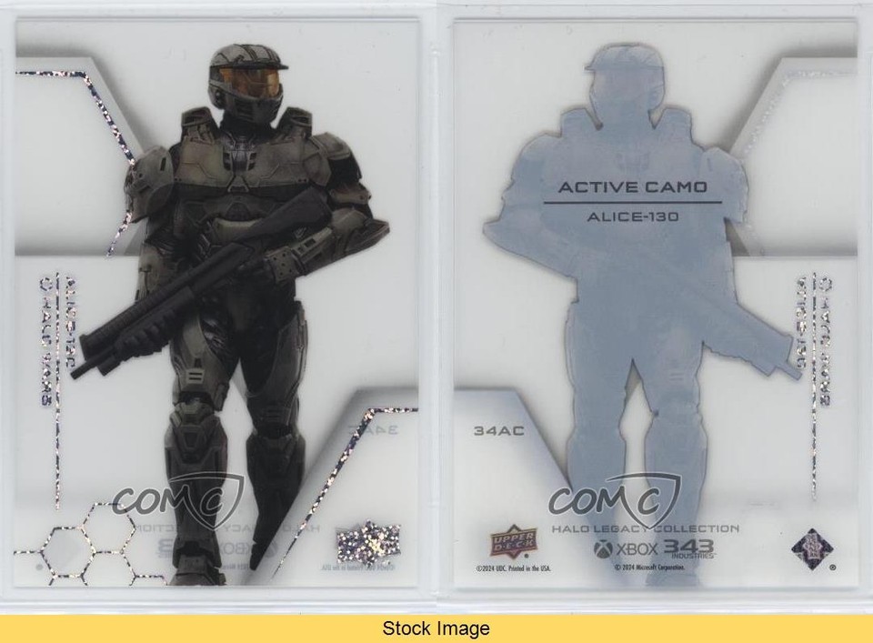 2024 Upper Deck Halo Legacy Collection Active Camo Alice-130 #34AC READ ...