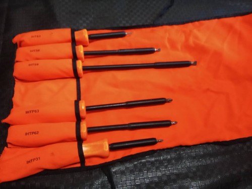 Snap-on 6pc Non Conductive Screwdriver Set IHT60K | eBay